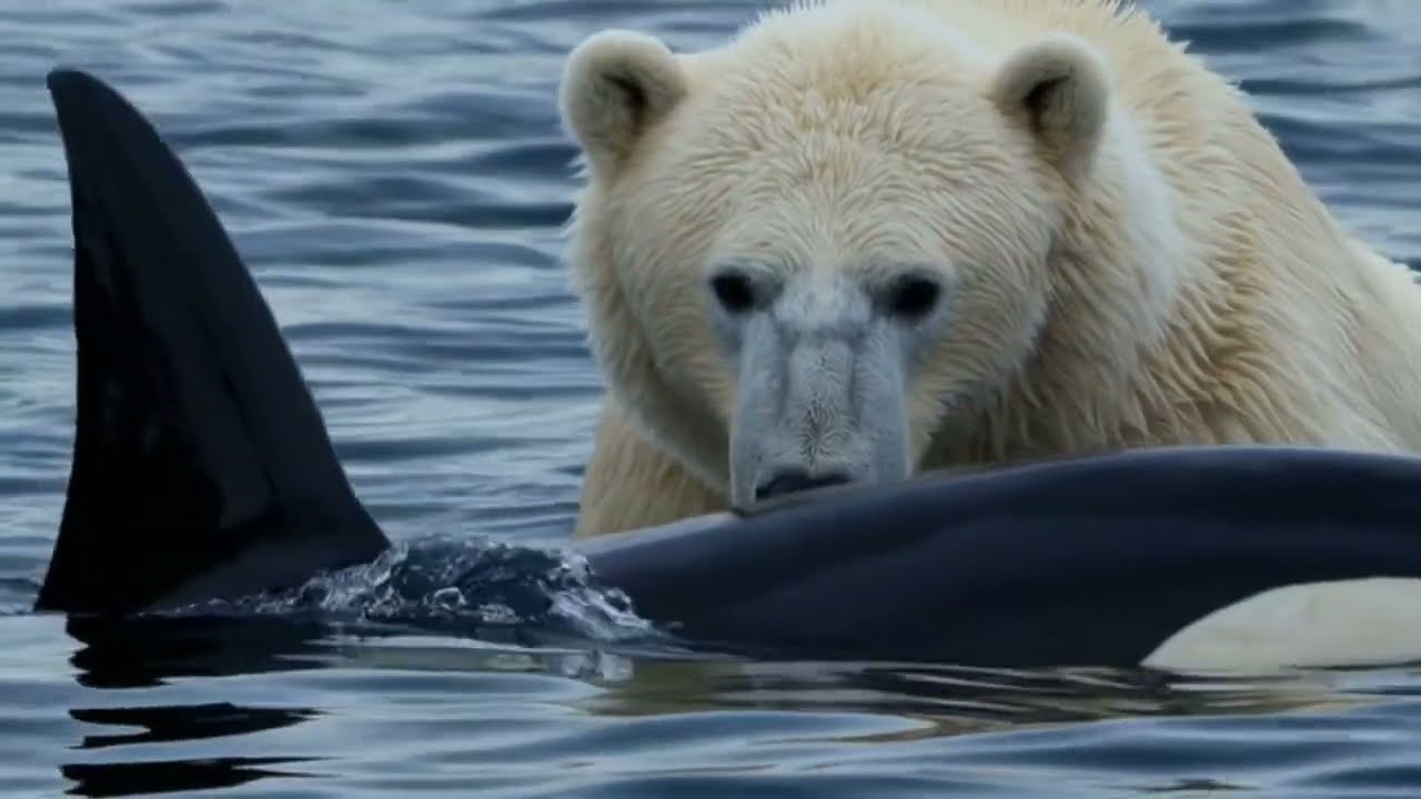 Orca vs Polar Bear – Incredible Clash of Arctic Titans - YouTube