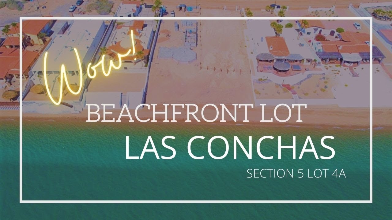 $415K USD BEACHFRONT Las Conchas Lot. Build your dream home. Real ...