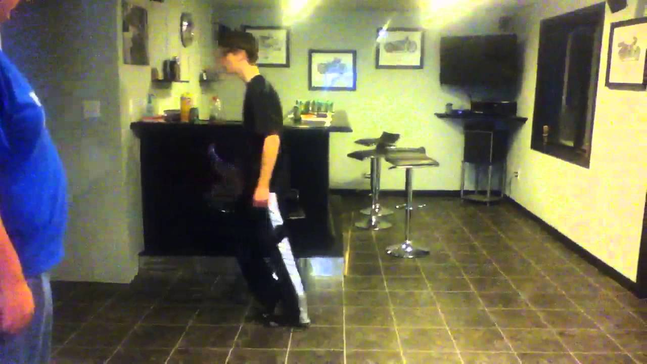 Aaron St. Louis Doing The Moonwalk - YouTube
