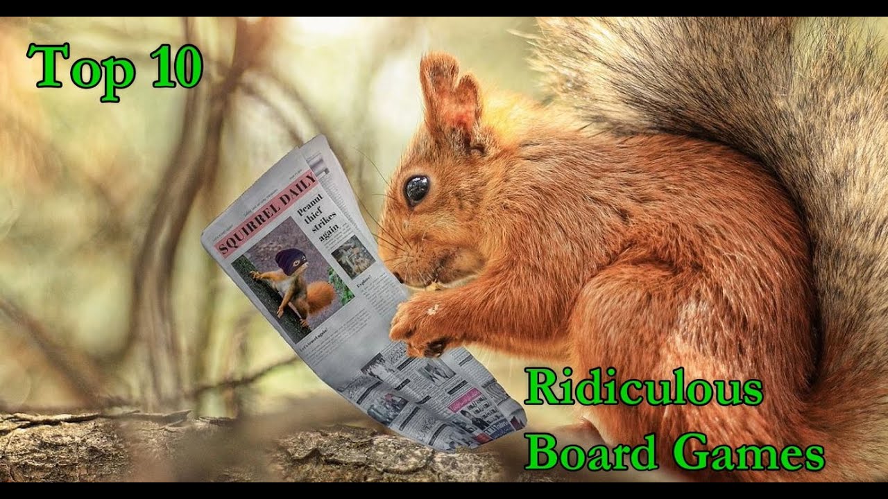 Top 10 Ridiculous Board Games - YouTube