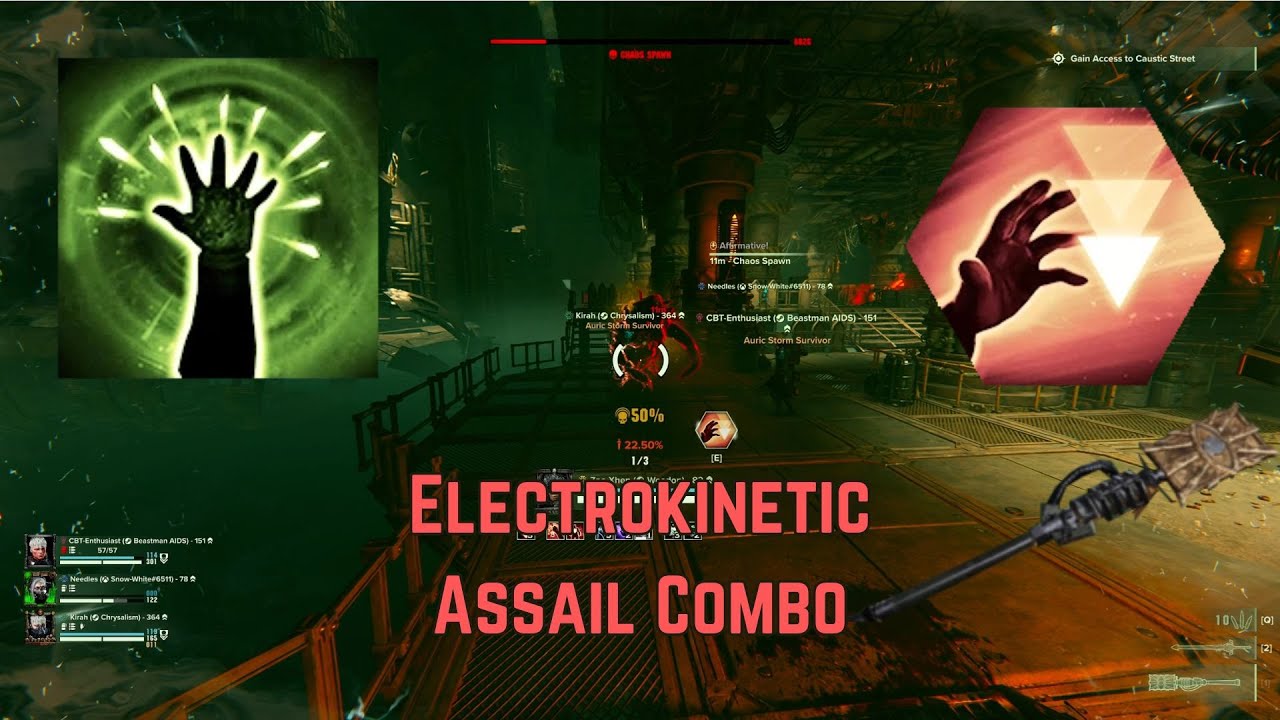 Electrokinetic and Assail Combo | My Favourite Psyker Build So Far ...