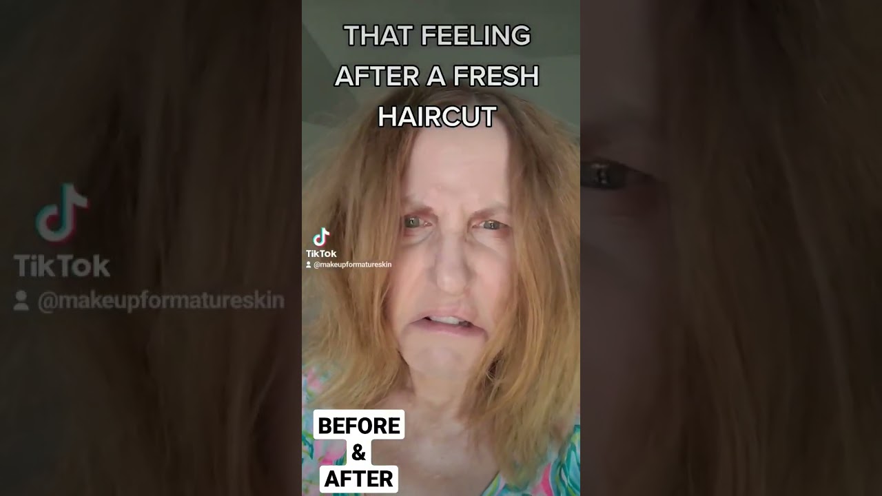 BEFORE AND AFTER NEW HAIRCUT - Go IT