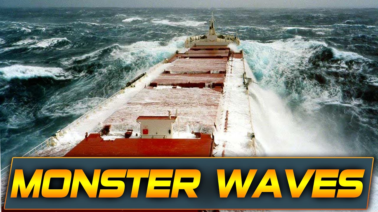BOATS CAUGHT INSIDE MASSIVE WAVES (HUGE SHIPS IN STORM) HAULOVER INLET ...