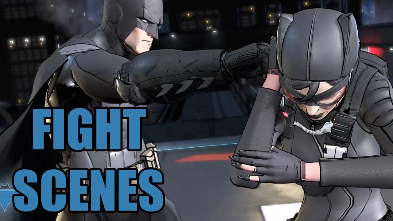 Batman - The Telltale Series - Episode 1 Fight Scenes - YouTube