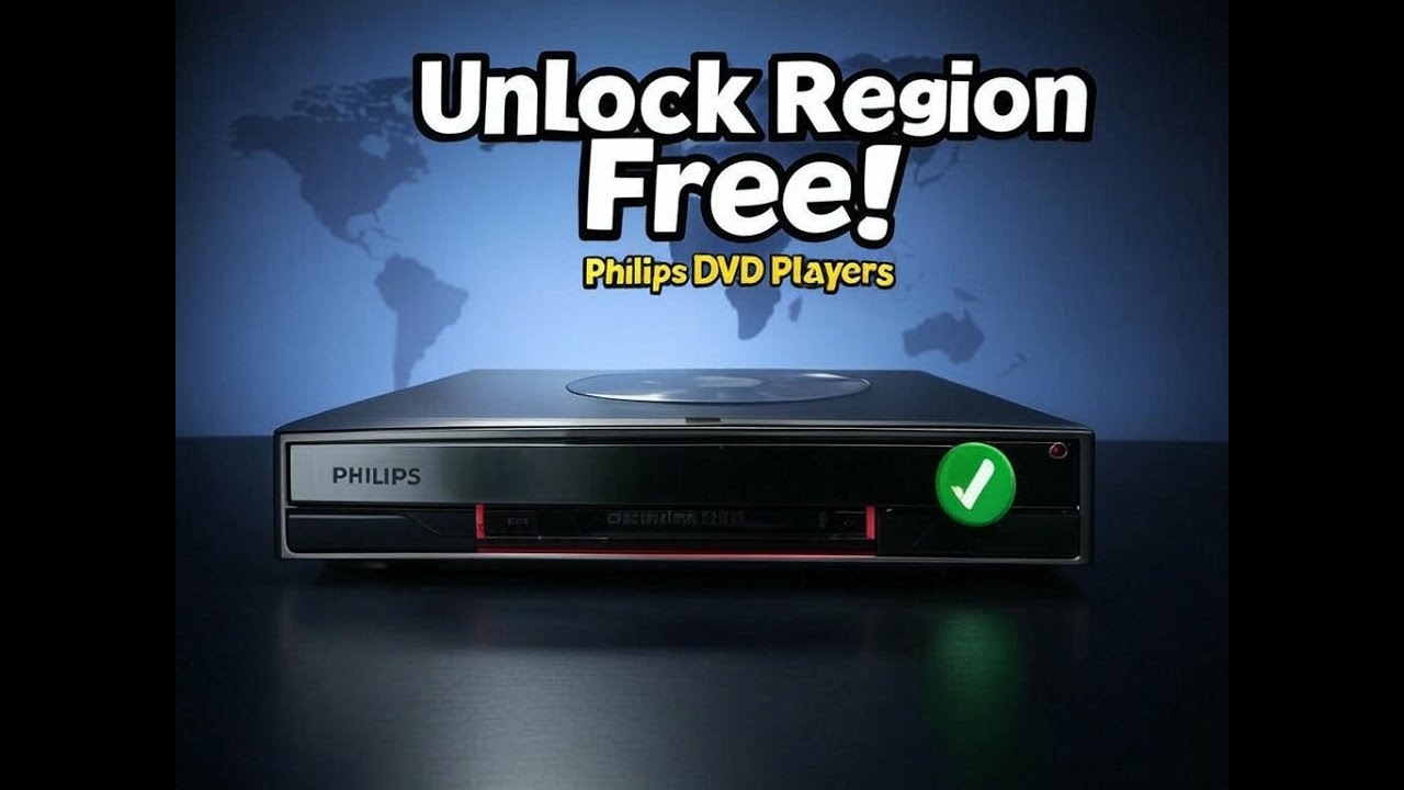 How to Unlock Region Free Playback on PHILIPS DVD Players (PLD1000 ...