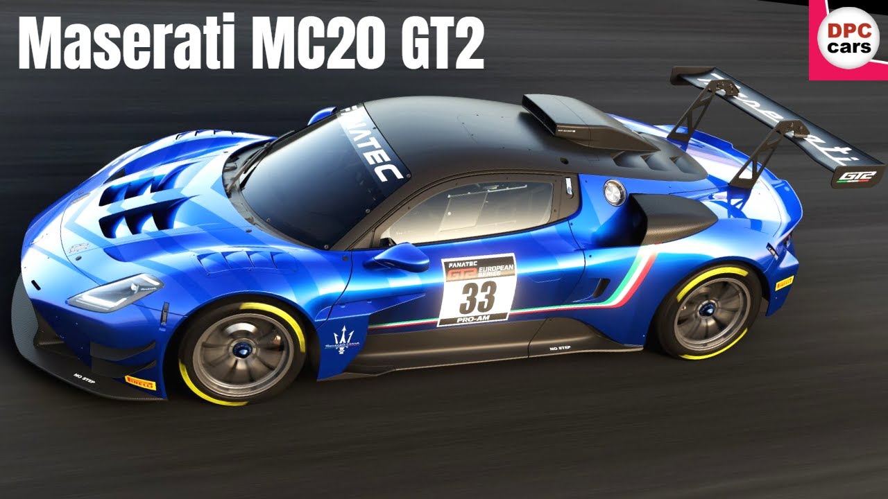 Maserati MC20 GT2 Racer Begins Testing Process Ahead Of June Debut ...
