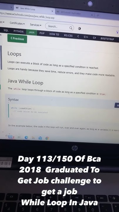 While Loop Java Program Whileloop Javaprogram Trending Coder Youtube