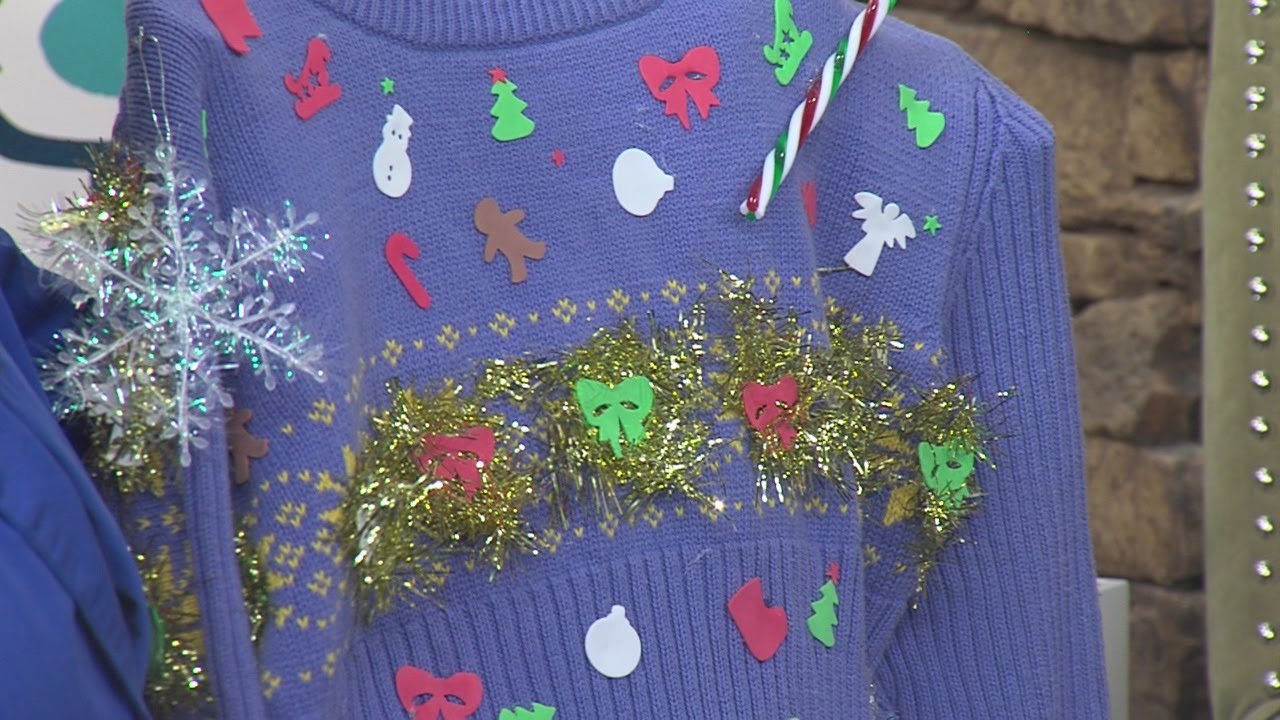 Tips for festive, tacky holiday fashion - YouTube