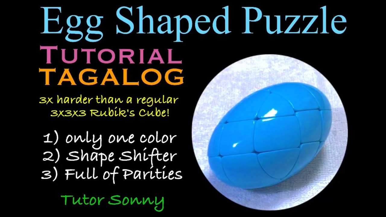 Egg Shaped Puzzle | Egg Puzzle | ZhiSheng Egg Magic Cube Puzzle ...