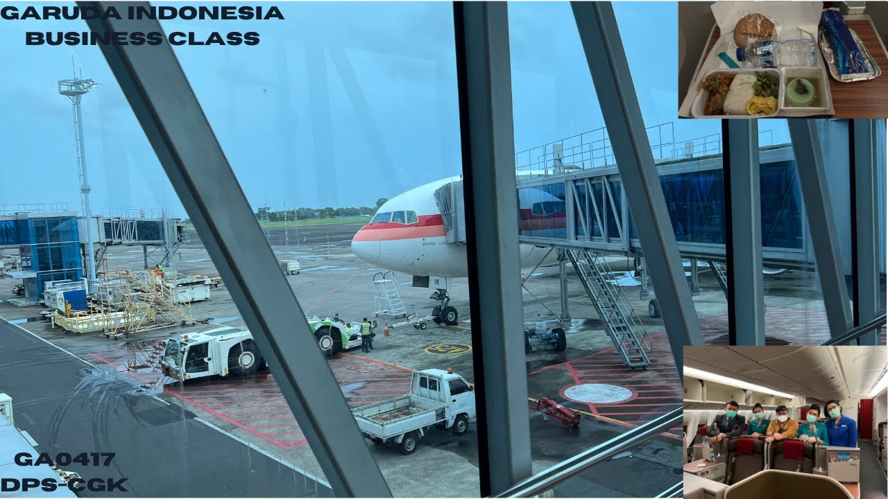 VLOG 16 | Fly with The Retro: Garuda Indonesia GA417 Denpasar - Jakarta ...