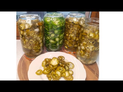 her zaman bu tarifle yapıyorum meşhur jalapone turşusu  yiyenler tarif istiyor💯👌