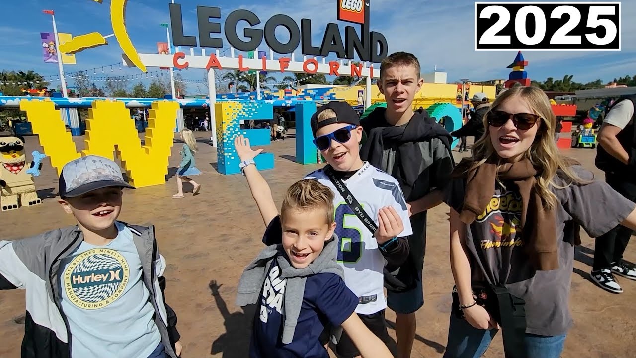 BEST RIDES and NEW ATTRACTIONS at LEGOLAND 2025! - YouTube