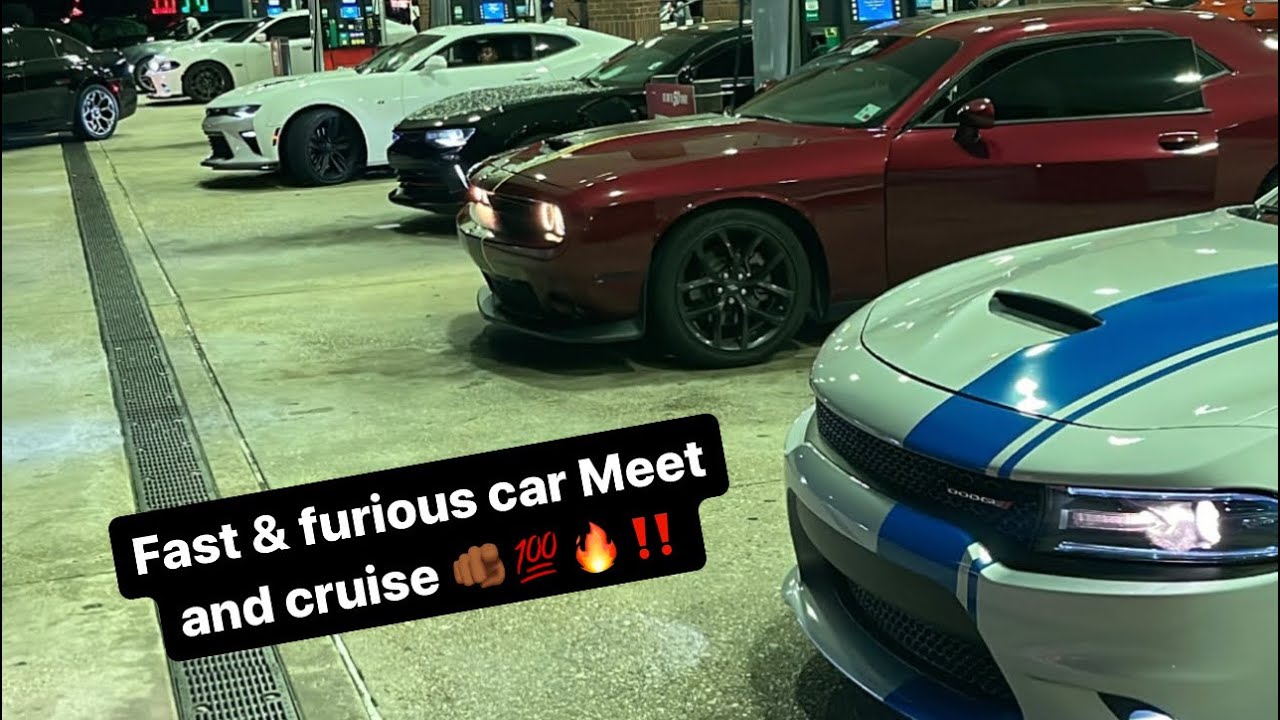 FAST & FURIOUS CAR MEET AND CRUISE 2023! - YouTube