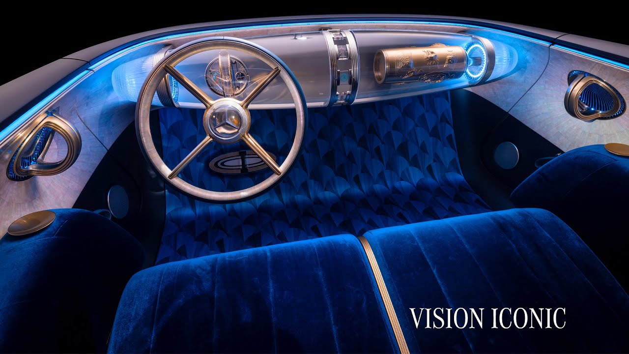 Mercedes Vision Iconic – Perfect Blend of Luxury & Cutting-Edge Tech ...