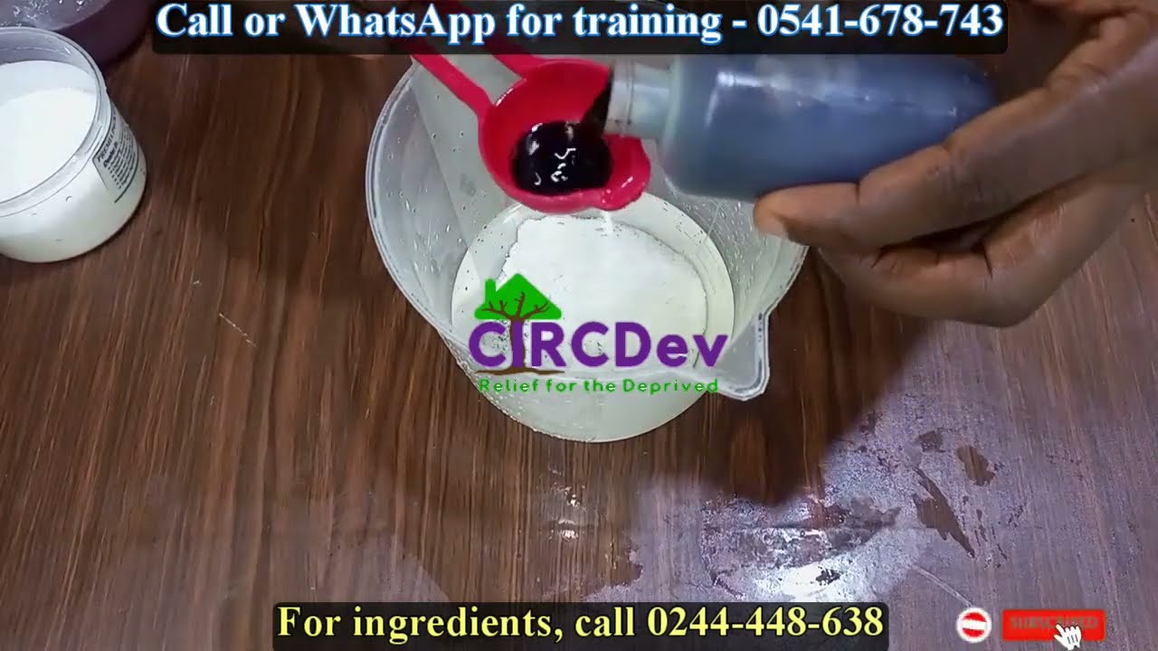 How to make DISINFECTING FLOOR CLEANER (BINE 20) - [TWI VERSION] - Step ...