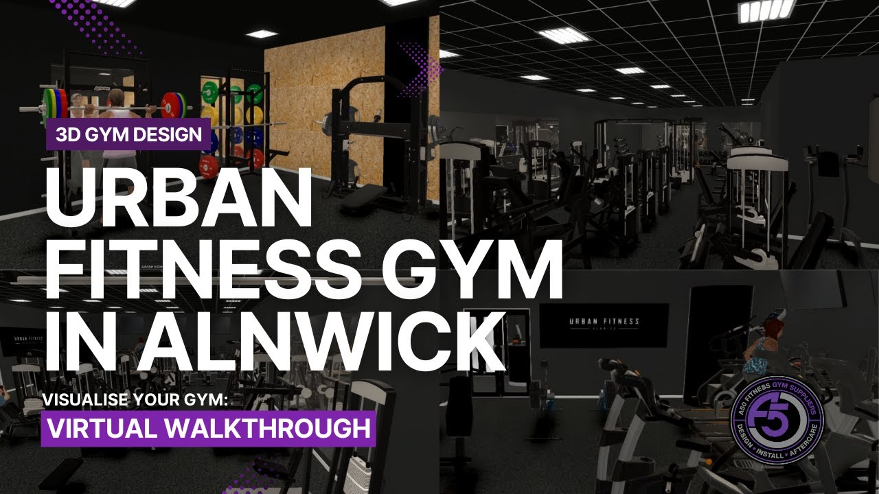 Urban Fitness | 3D Gym Design | A50 Fitness - YouTube