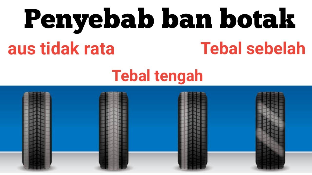penyebab ban habis sebelah & tidak rata - YouTube