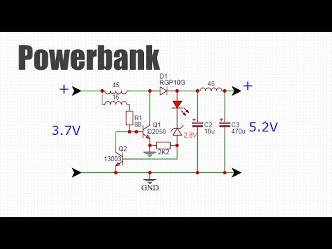 Повербанк своими руками схема powerbank - YouTube