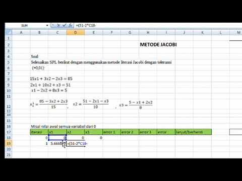 METODE BISECTION DAN JACOBI - YouTube