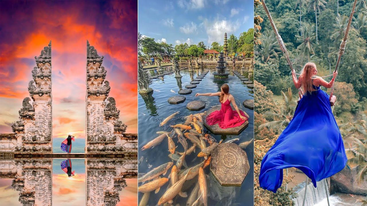 Bali Instagram Tour: The Most Famous Spots - YouTube