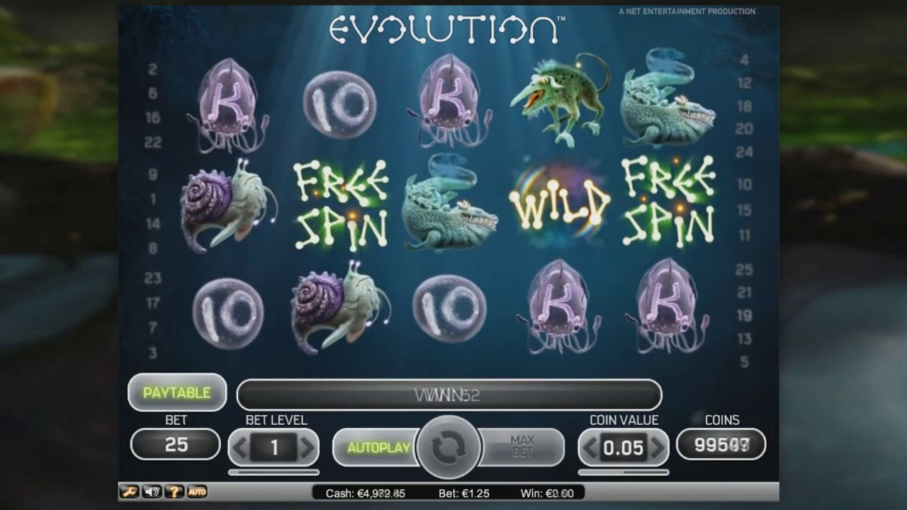 NetEnt - Evolution - Gameplay Demo - YouTube