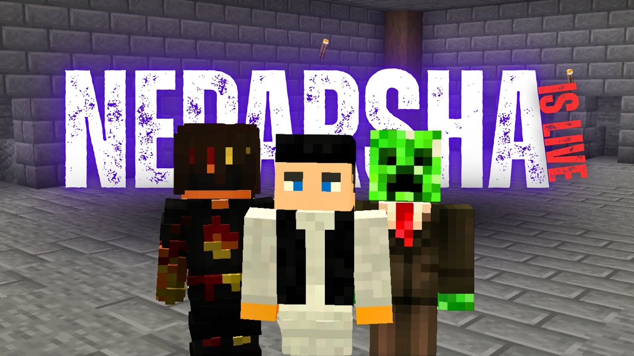 Mining & Maxing Armor Today 🔥 │ Nepali Minecraft Live │ Neparsha MC Day ...