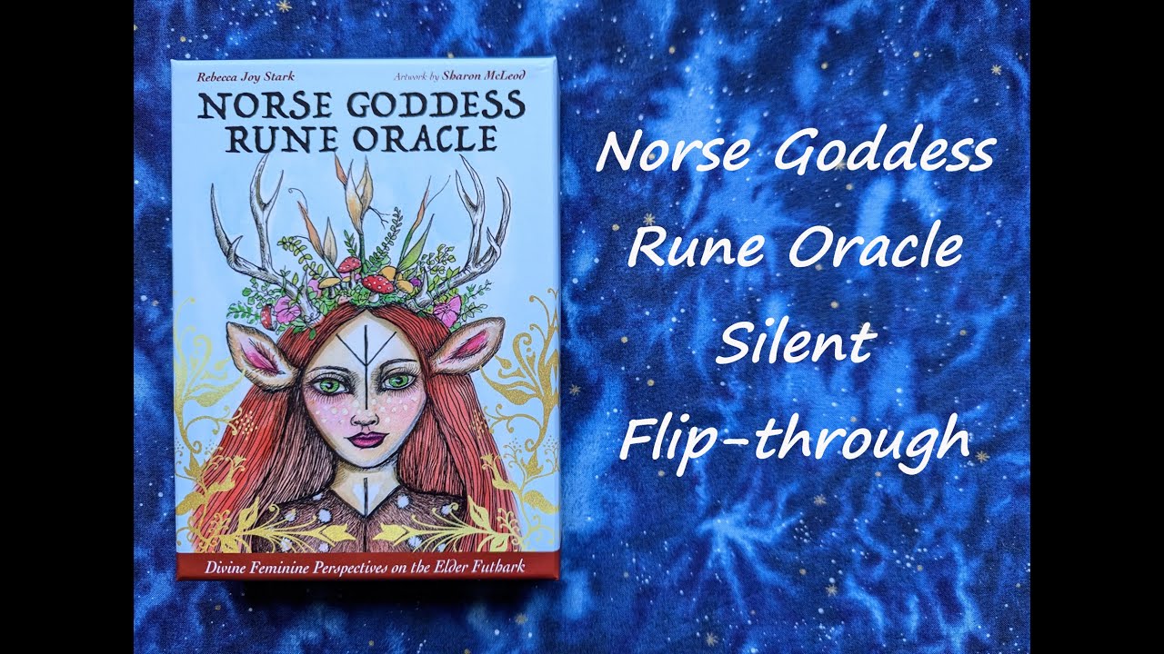 Norse Goddess Rune Oracle - Silent Flip-through - YouTube