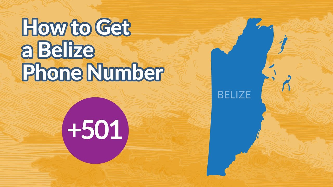 How To Get a Belize Phone Number - YouTube