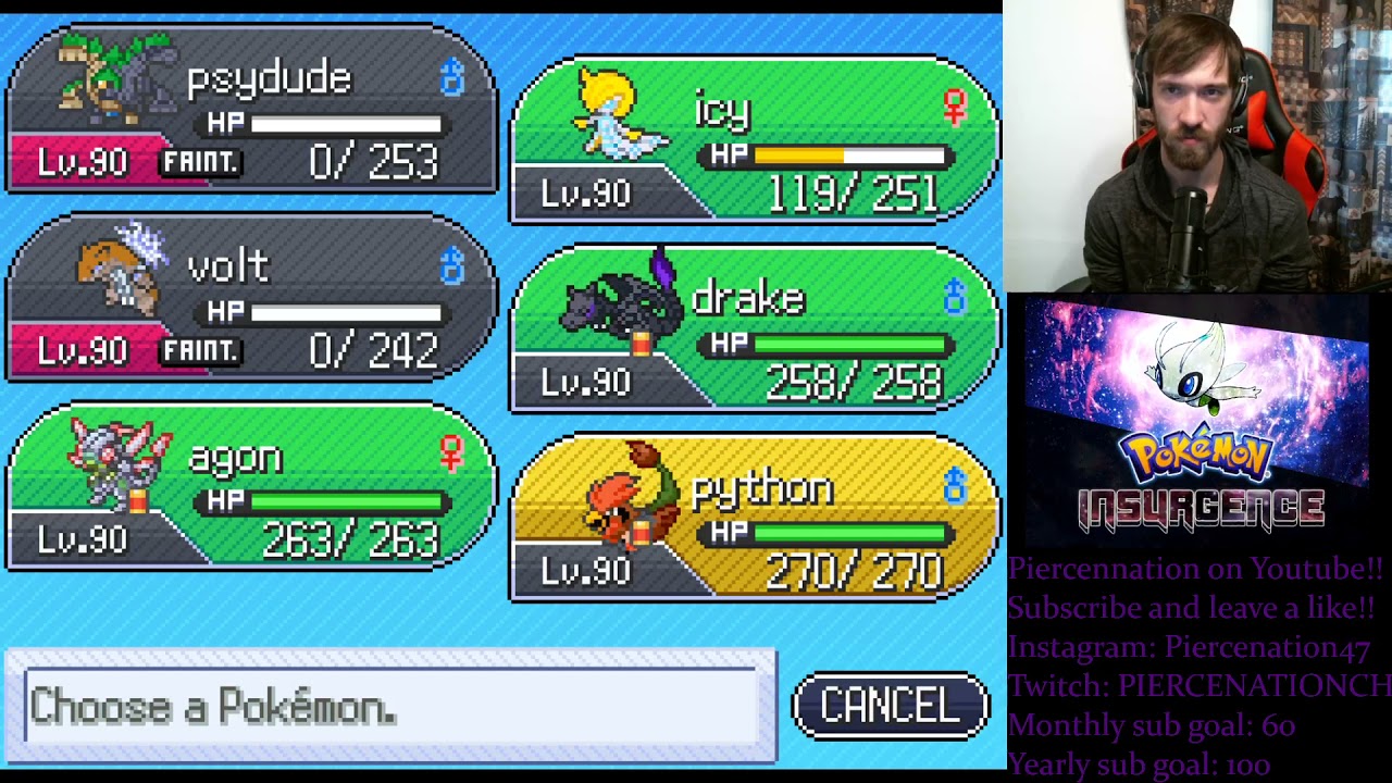 Pokemon Insurgence ep 18: The Forgotten one Nyx and Victory road - YouTube