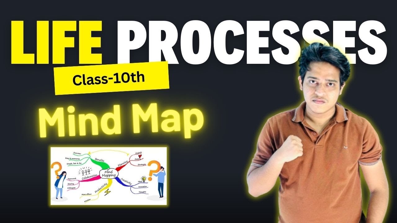 Life processes Full chapter Mind Map || Chapter 6 || Mind Map Series ...