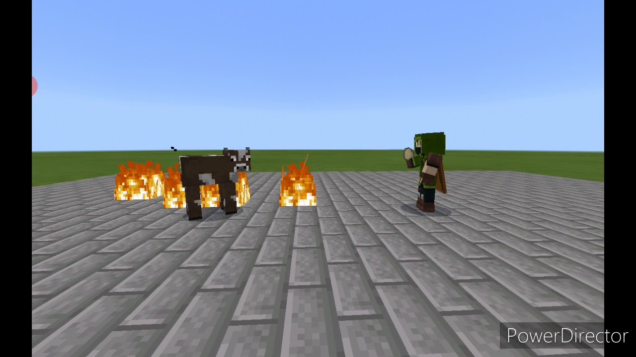 How to shoot fire balls! Mcpe Command_block creation! - YouTube