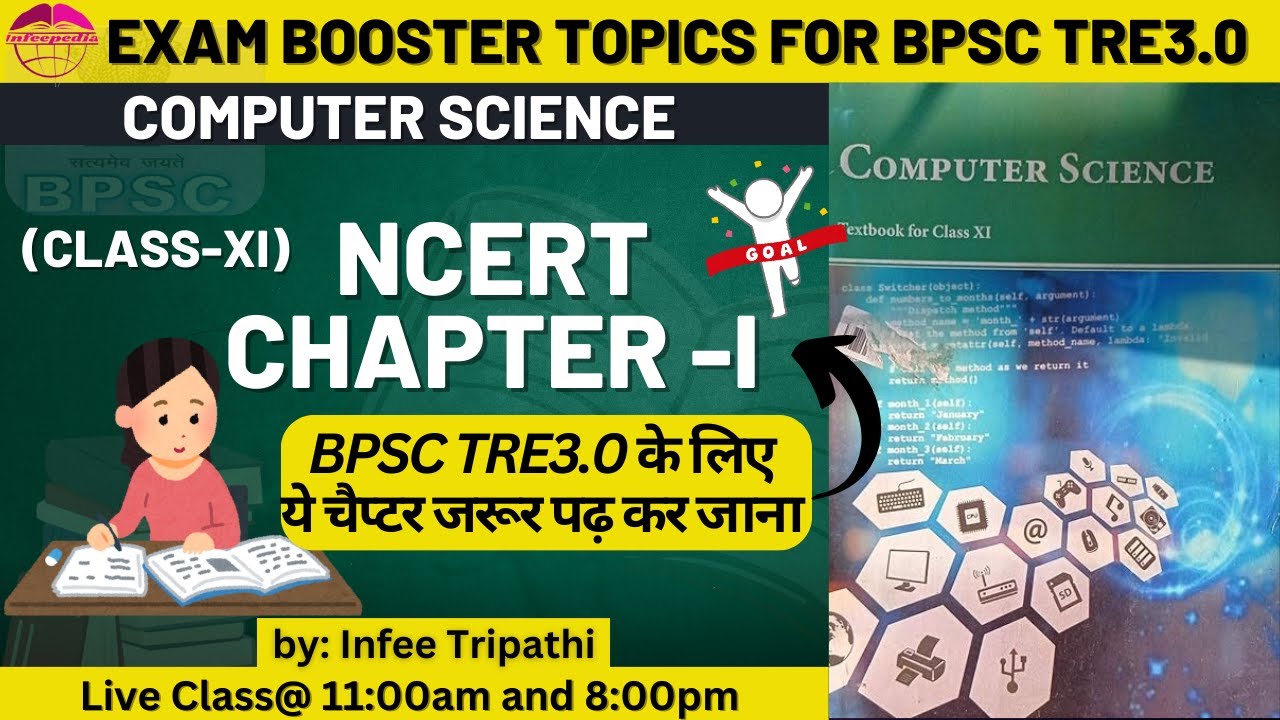 Ncert Chapter I Exam Booster Topics Bpsc Tre3 Part 1bpsc Tre30 Computer Science By Infee Ma