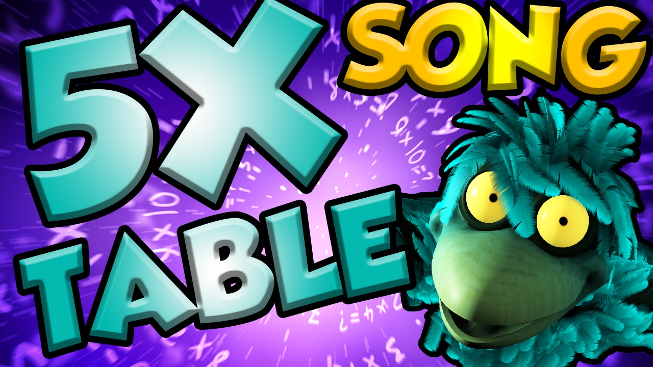 5 TIMES TABLE SONG 5x TABLE ADVENTURE YouTube 5-times-table-song-5x-table-adventure-youtube