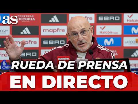 EN DIRECTO, LUIS DE LA FUENTE RUEDA de PRENSA completa previa al ESPAÑA vs EGIPTO