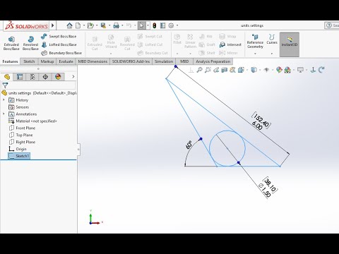 Solidworks Beginner Tip | Dimension Units Settings - YouTube