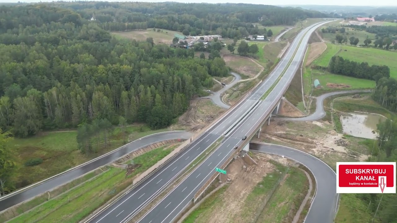 Trasa Kaszubska - MOP Kmień - Droga Ekspresowa S6 - YouTube