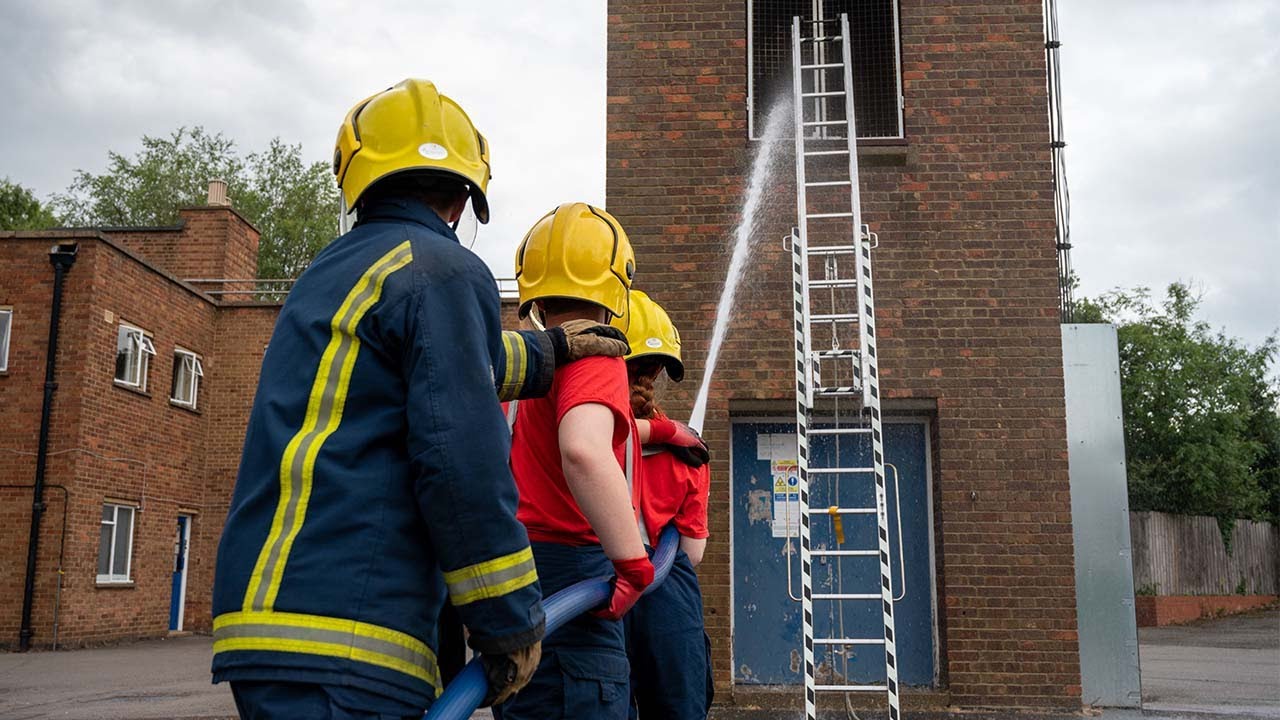 Meet the Northamptonshire Fire Cadets - YouTube