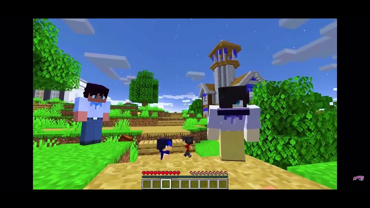 Aphmau gets saved from the Alpha wolf. - YouTube