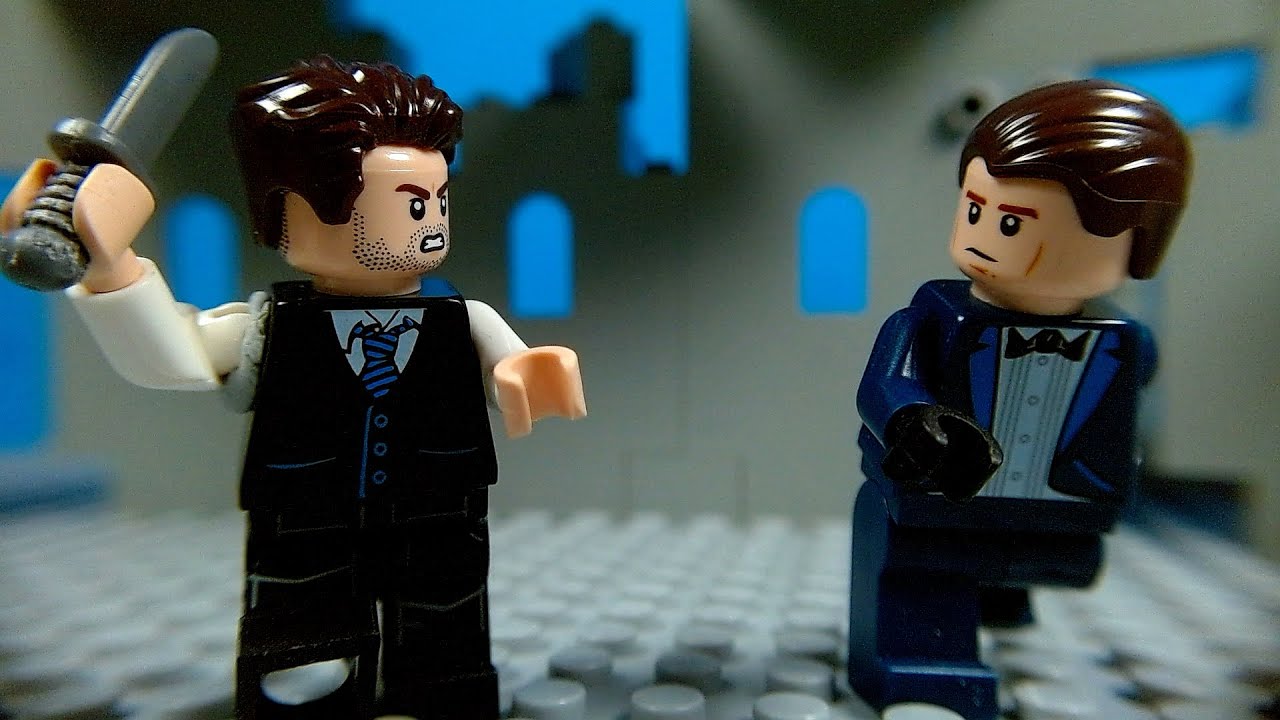 Cinematic Knife Fight Scene | LEGO Stop-Motion - YouTube