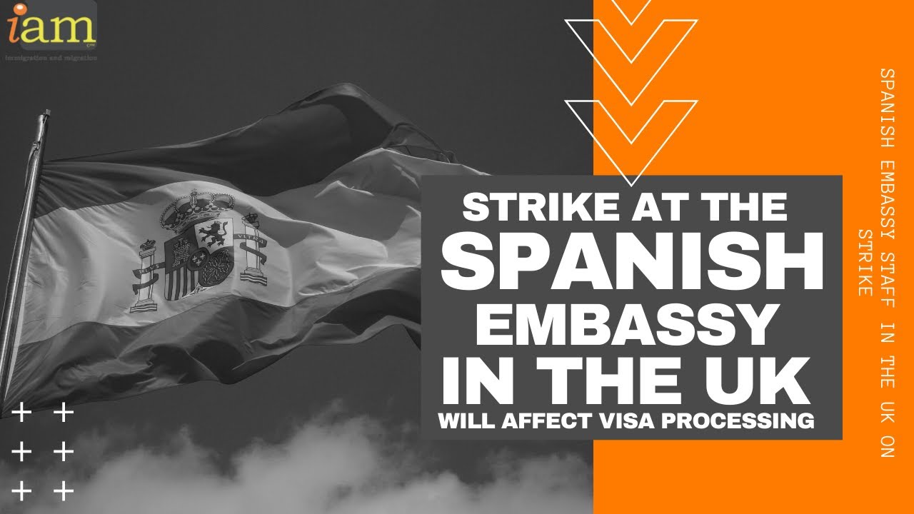Spanish Embassy Staff In the UK On Strike - YouTube