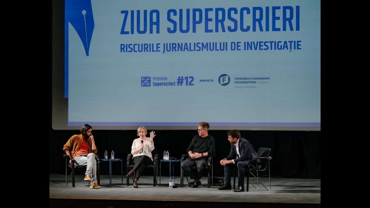 Risks of Investigative Journalism: Emilia Sercan, Paul Radu, Matthew ...