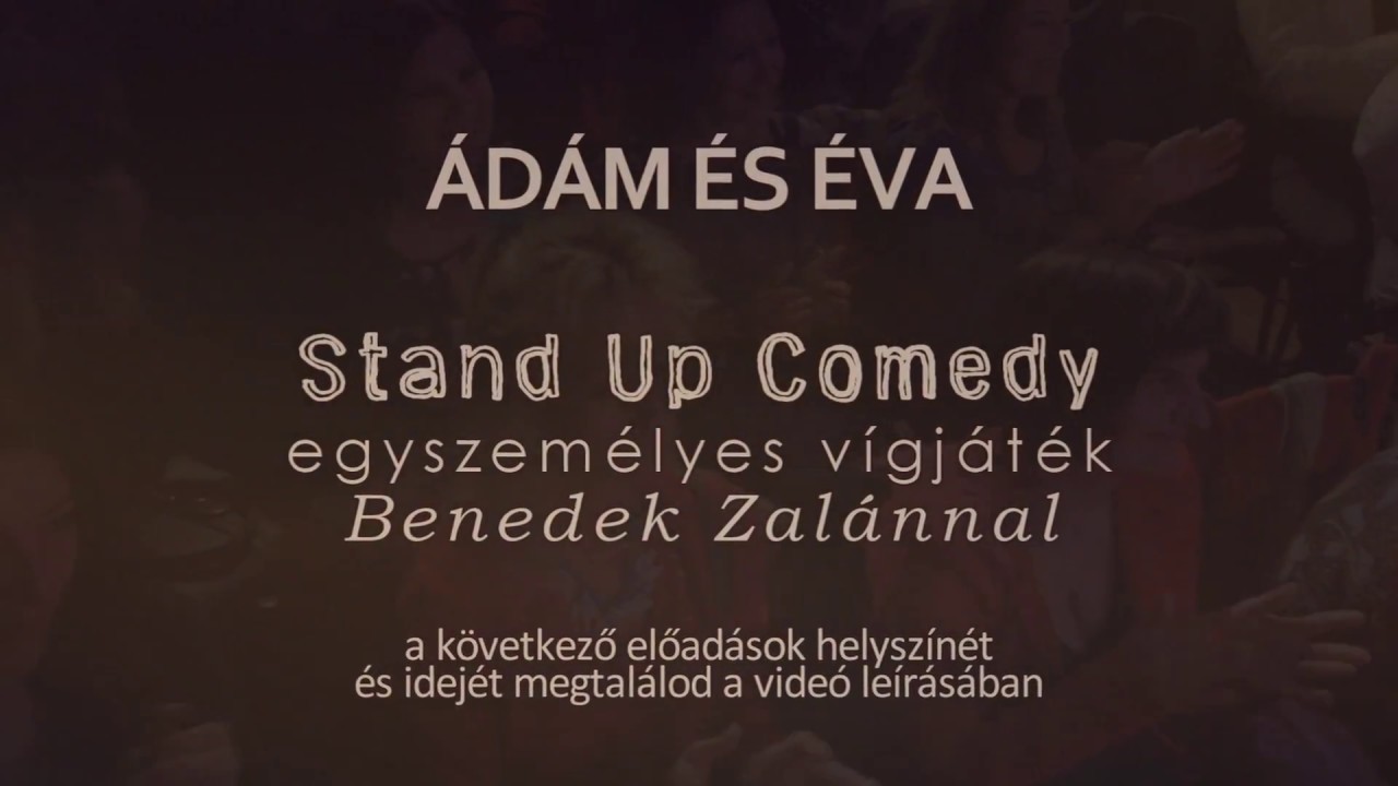 Ádám és Éva stand up comedy - promó - YouTube
