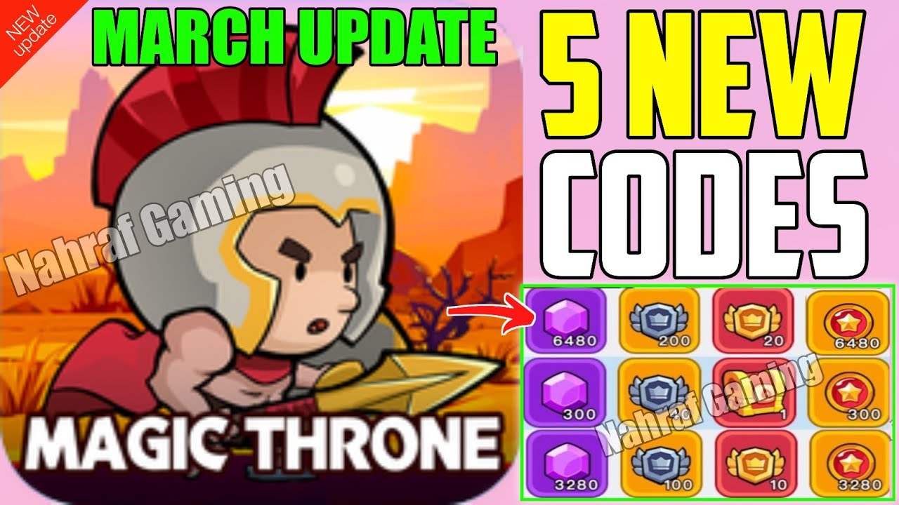 Mini Heroes Magic Throne New Gift Codes March 2025 | Mini Heroes Codes ...