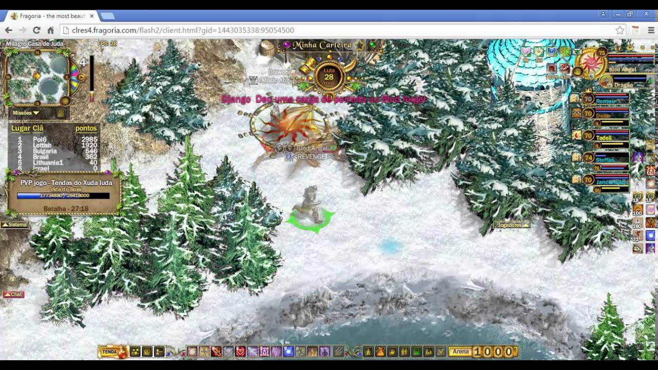 Fragoria Jogo mmorpg Browser (Épico) - YouTube