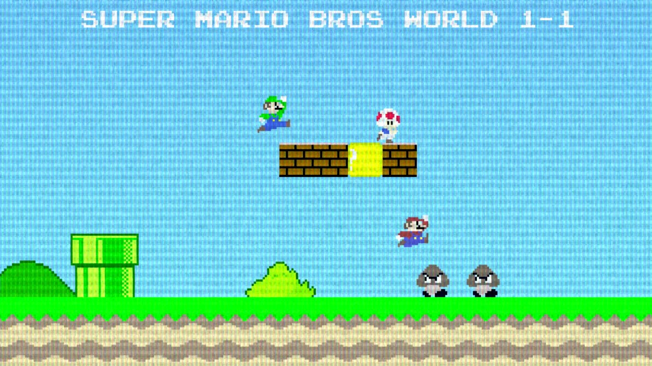 Super Mario Bros Overworld NES Remix (BeepBox) - YouTube