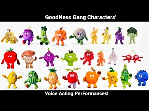GoodNess Gang Characters' Voice Acting PerFormances! #GG #GoodNessGang ...