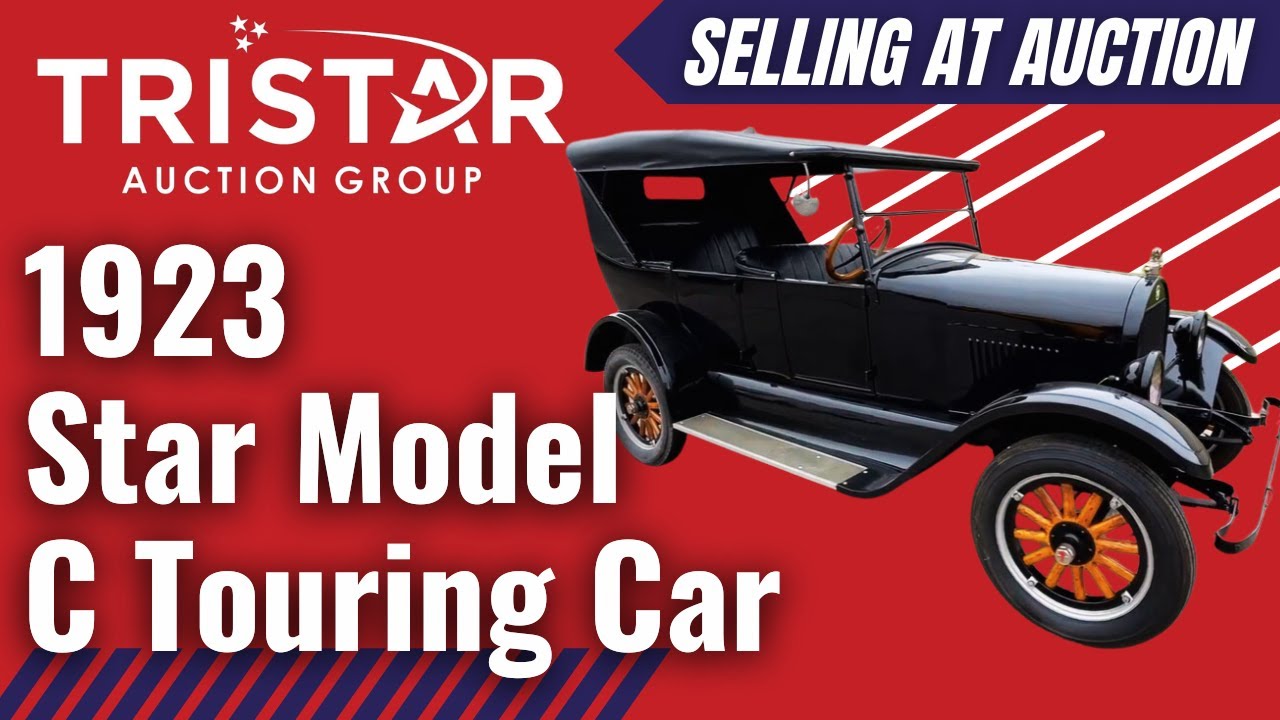 1923 Star Model C Touring Car (5517) - Selling at auction - YouTube