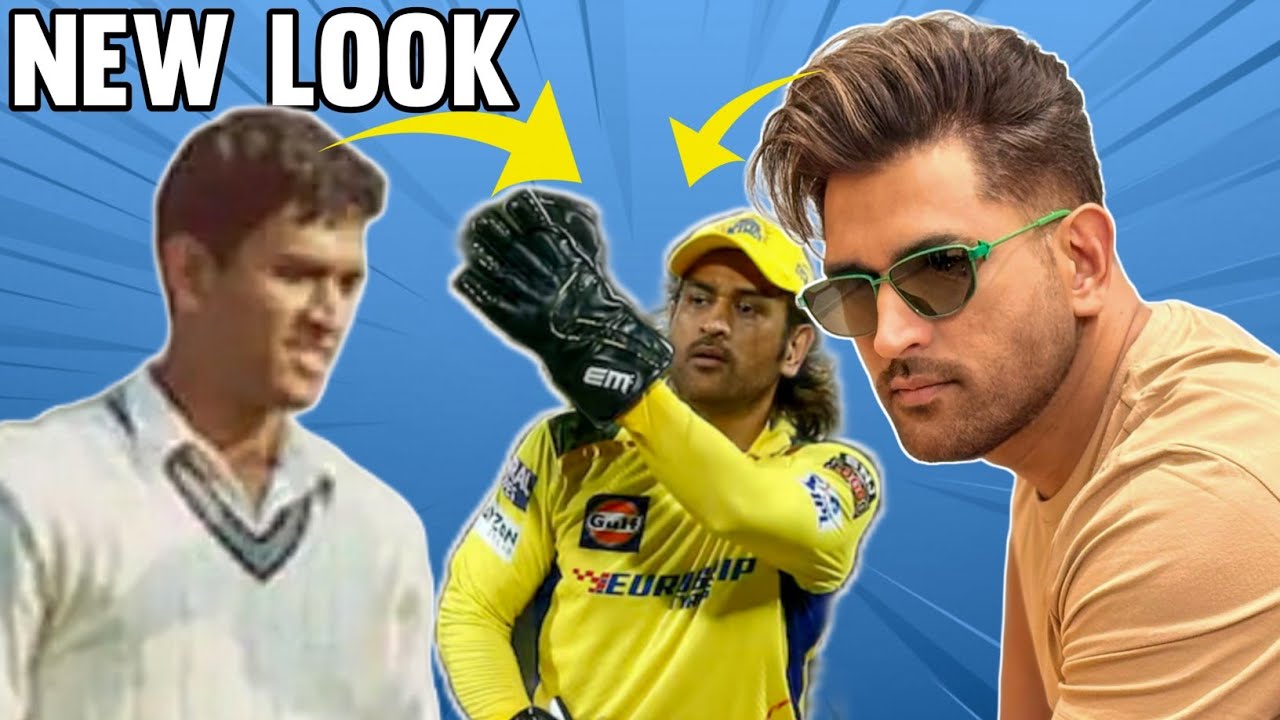 Ms Dhoni New Look | ipl 2025 | Ms Dhoni Trending In Internet | Cricket ...