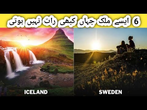 6 Countries Where There Is No Night / (Norway) Sun Never Sets Time ...