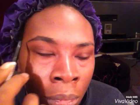 Black transgender makeup tutorial - YouTube